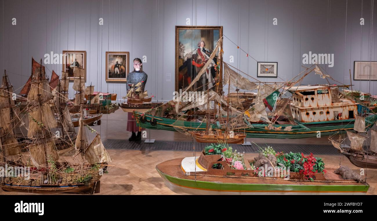 The Royal Academy of Arts, London, UK. 30th Jan, 2024. Entangled Pasts ...
