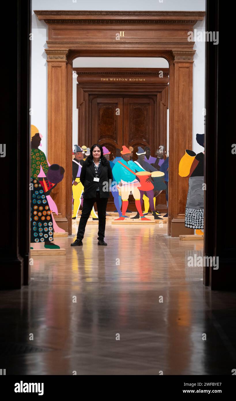 The Royal Academy of Arts, London, UK. 30th Jan, 2024. Entangled Pasts ...