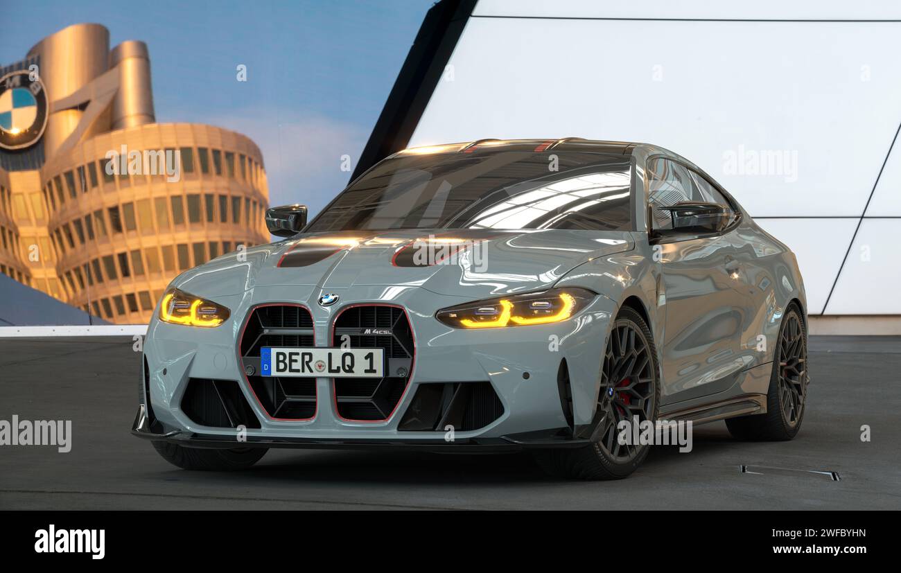 2023 bmw m4 csl hi-res stock photography and images - Alamy