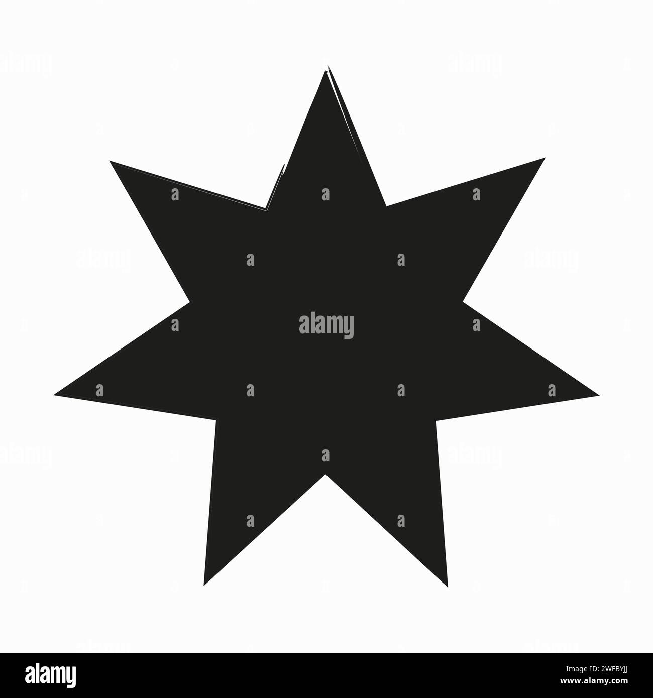 Heptagon symbol hi-res stock photography and images - Alamy