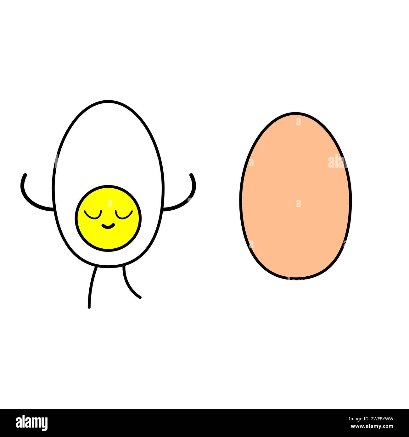 Whole and cracked Stock Vector Images - Alamy