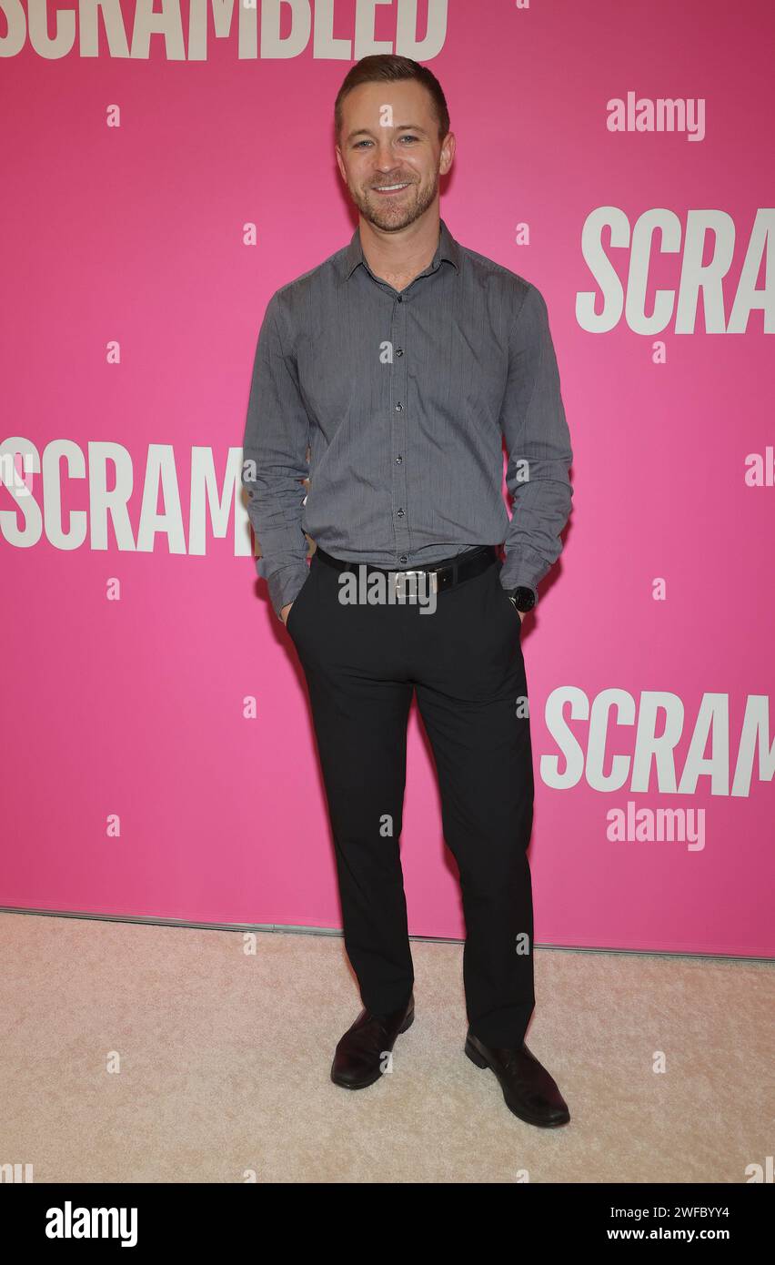 Los Angeles, Ca. 29th Jan, 2024. Michael Welch at the 'Scrambled ...