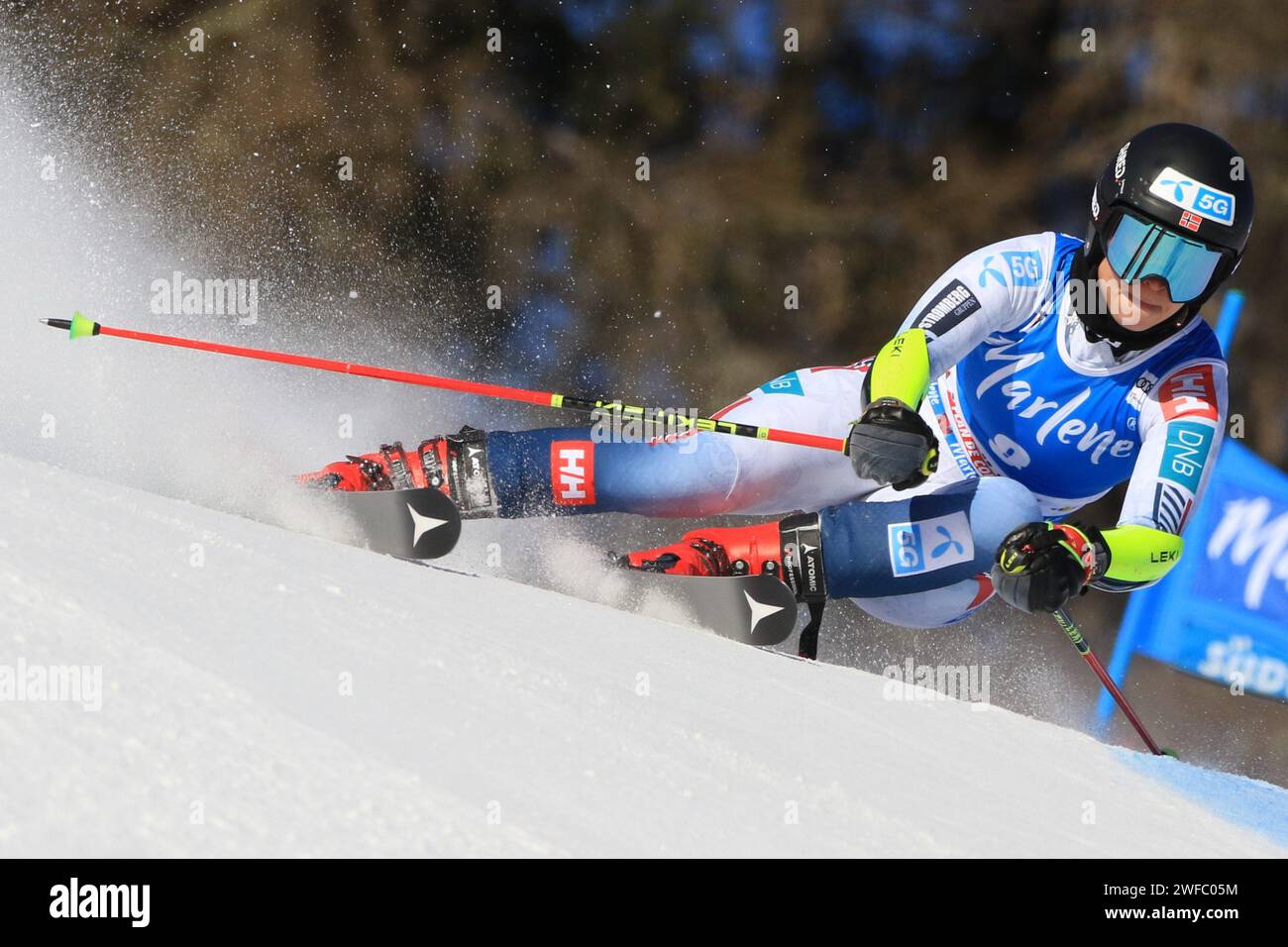 Kronplatz, Italy. 30th Jan, 2024. © Pierre Teyssot/MAXPPP ; Ladies Alpine Ski World Cup in ...