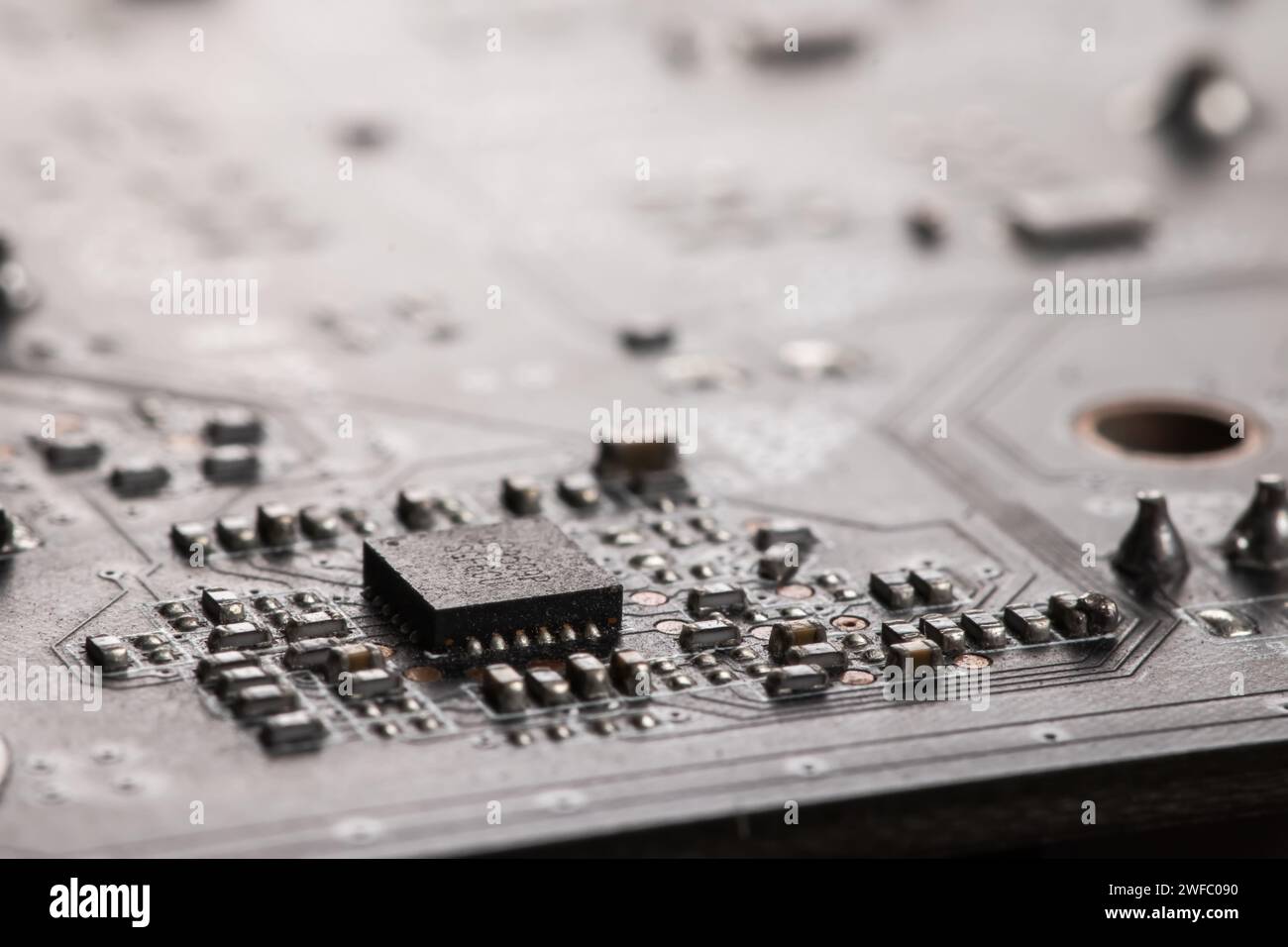 The components of a personal computer system hi-res stock photography ...