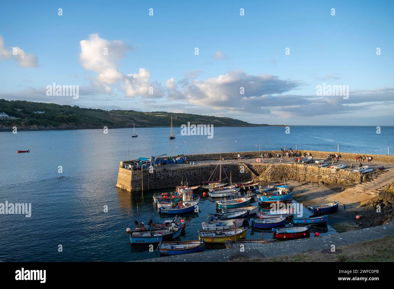Pic Shows Coverack (in Cornish: Porthkovrek,meaning cove of the stream ...