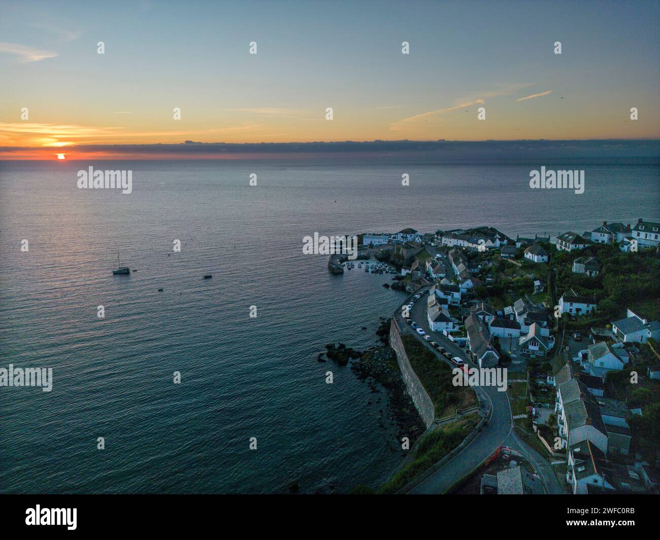 Pic Shows Coverack (in Cornish: Porthkovrek,meaning cove of the stream ...