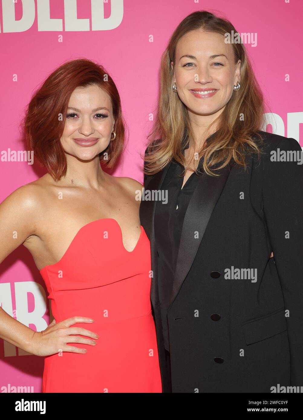 Los Angeles, Ca. 29th Jan, 2024. Leah McKendrick, Yvonne Strahovski at the 'Scrambled' premiere ...