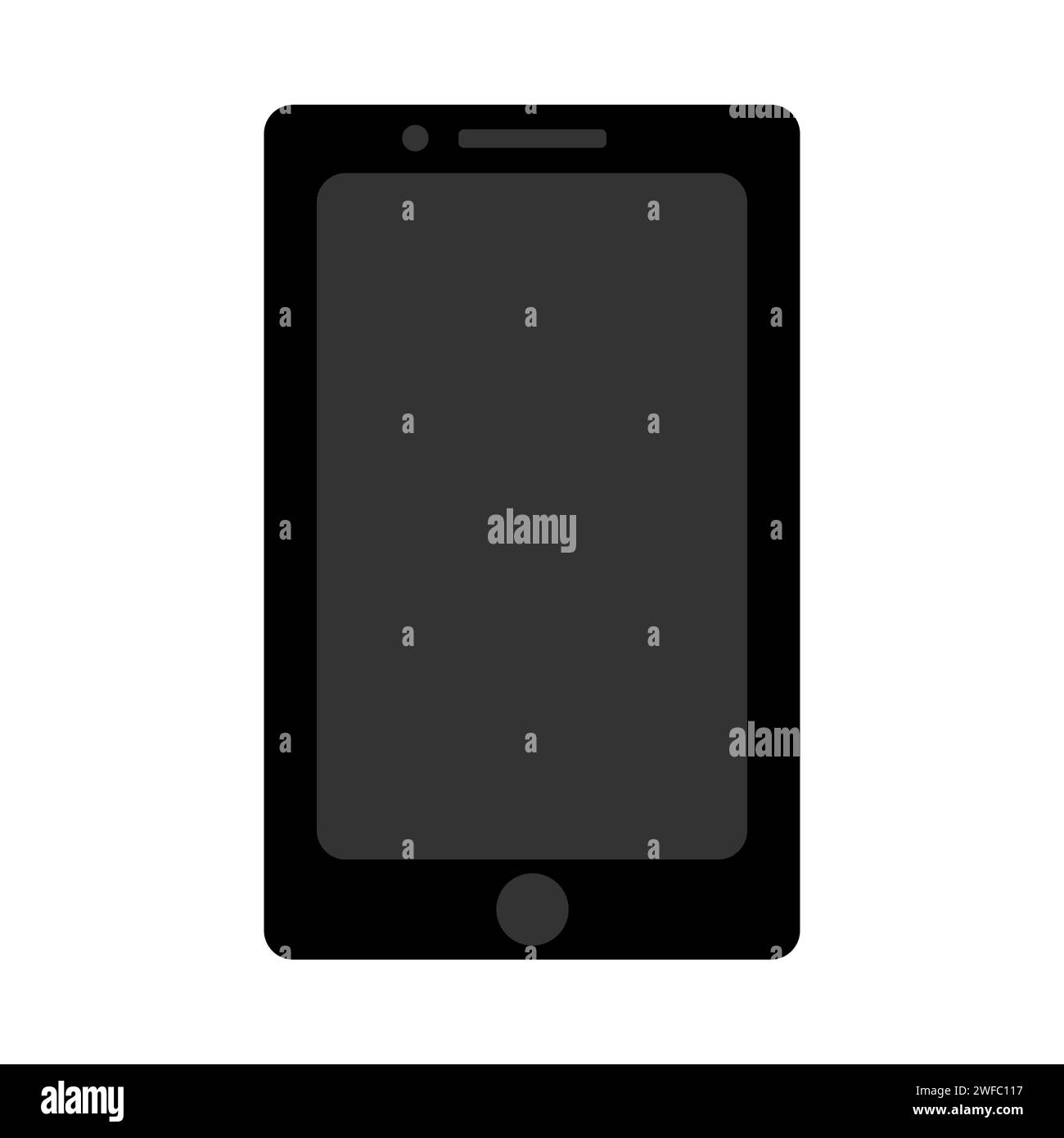 Tablet screen icon. Computer technology background. Business concept ...