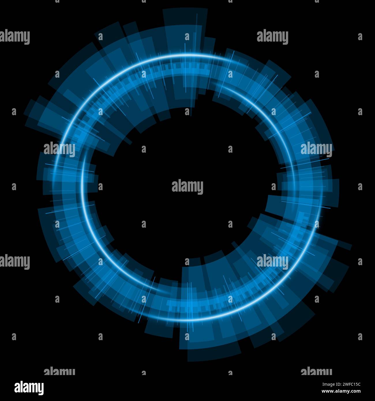 Holographic matrix hi-res stock photography and images - Alamy