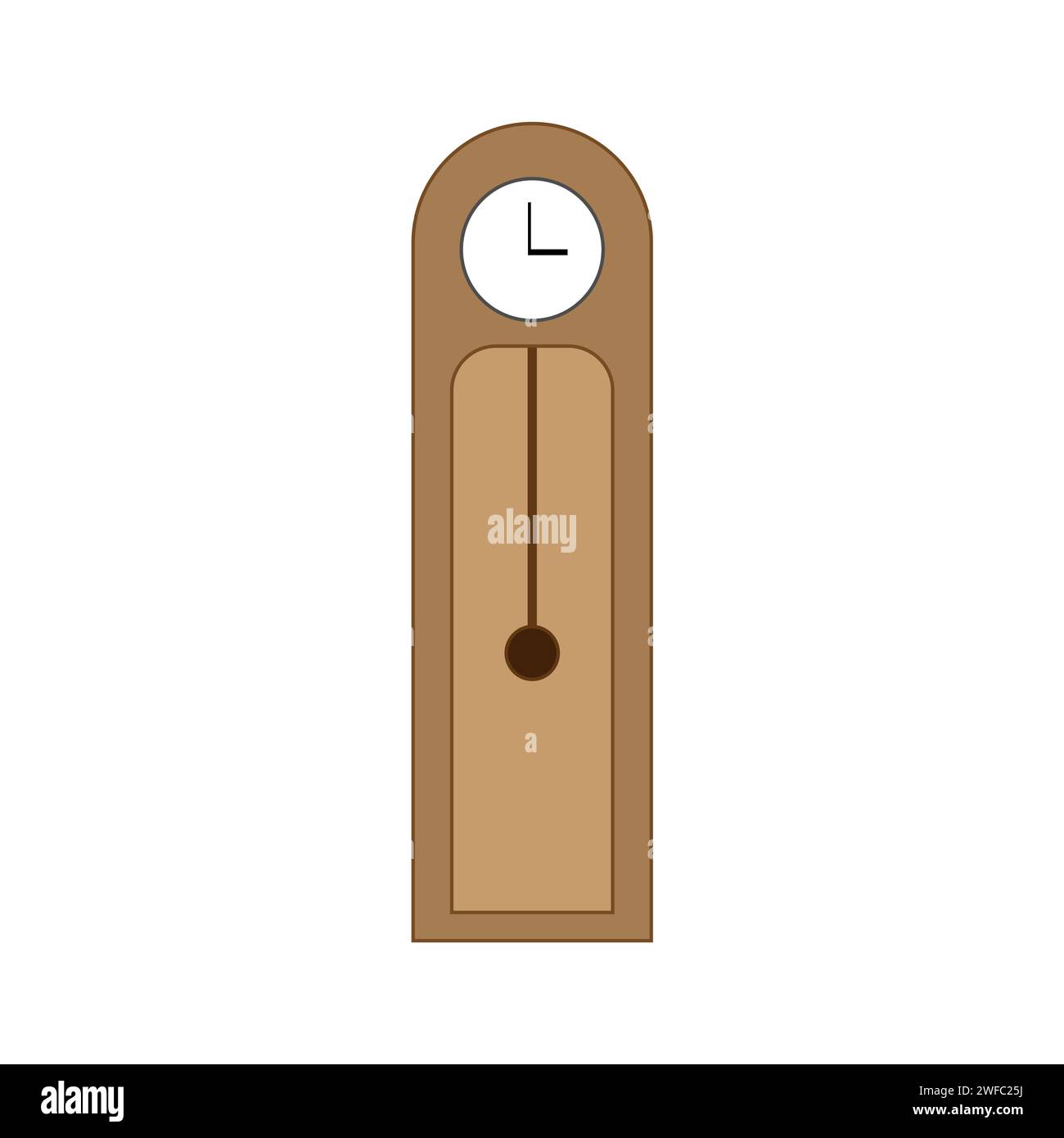 Old broken grandfather clock hi-res stock photography and images - Alamy