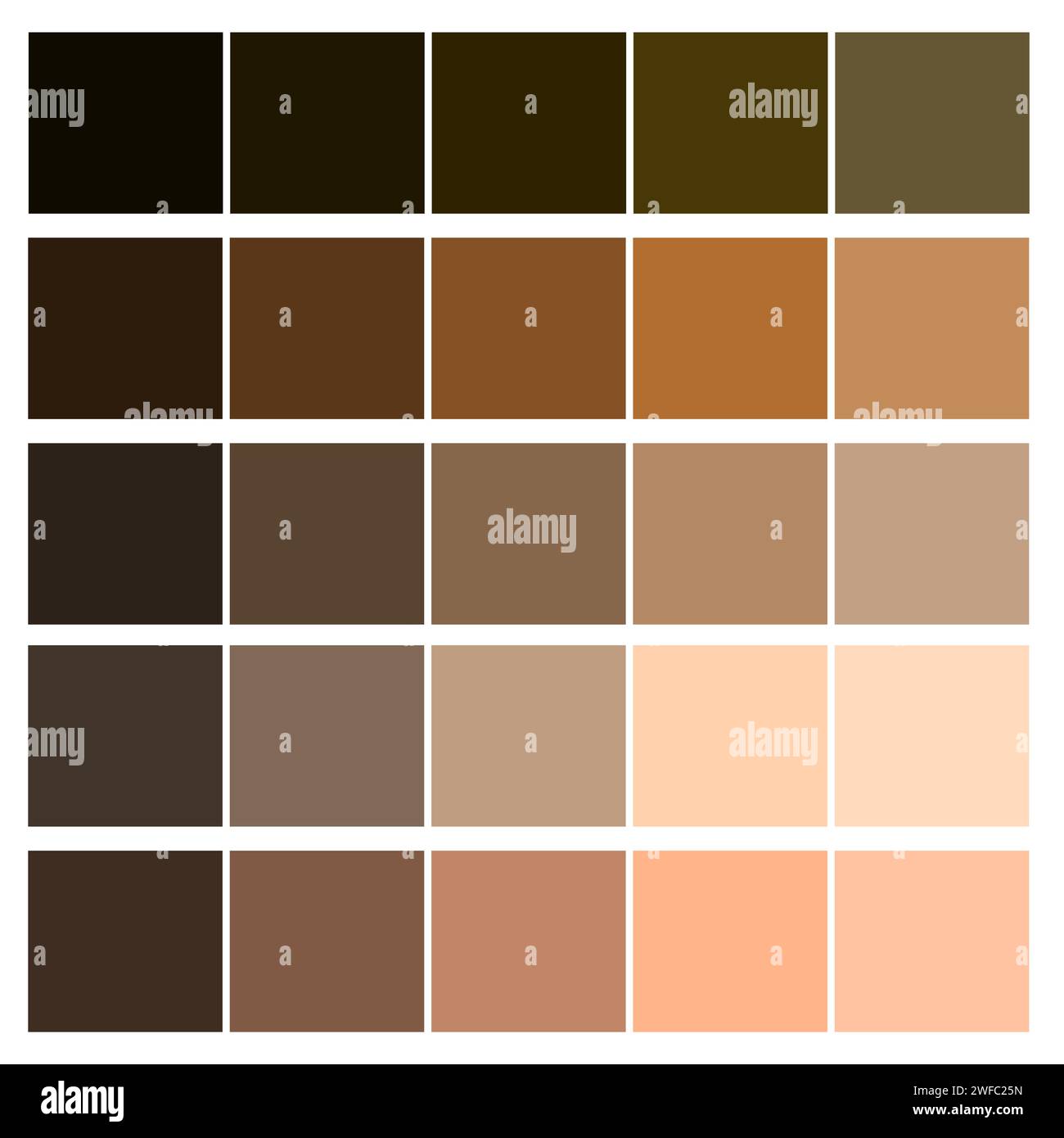 Neutrals color palette. Art design. Fashion element. Creative ...