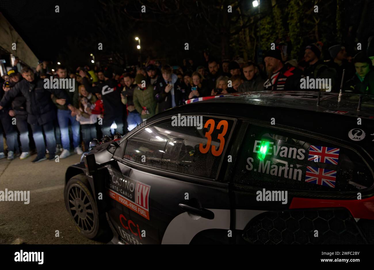 Rally Monte Carlo 2024 Stock Photo - Alamy