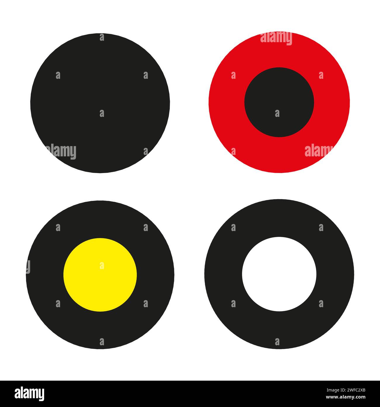 Empty yellow stamp frame and as border Stock Vector Images - Alamy