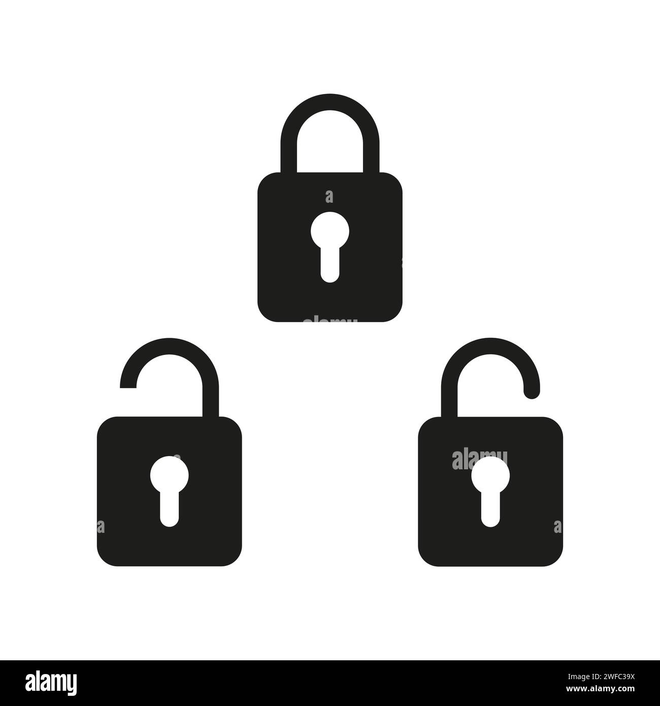 Sign locks blocked hi-res stock photography and images - Alamy