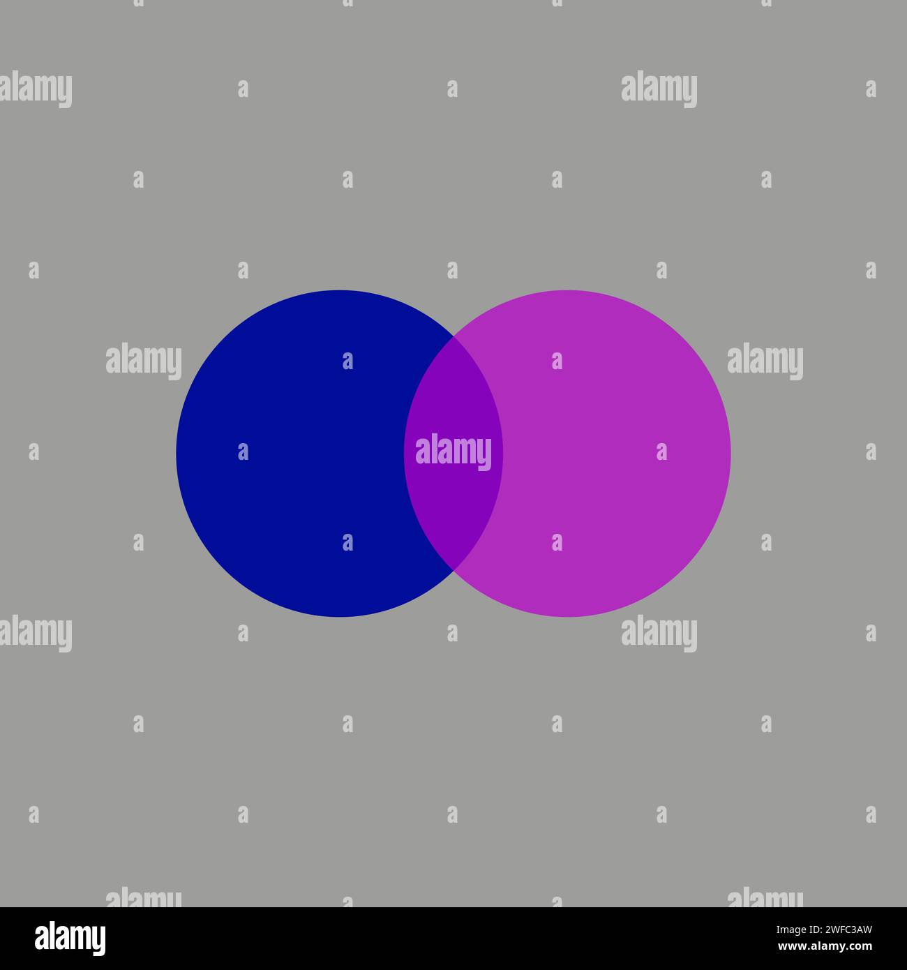 Circles intersect. Design element. Vector illustration. EPS 10 Stock ...
