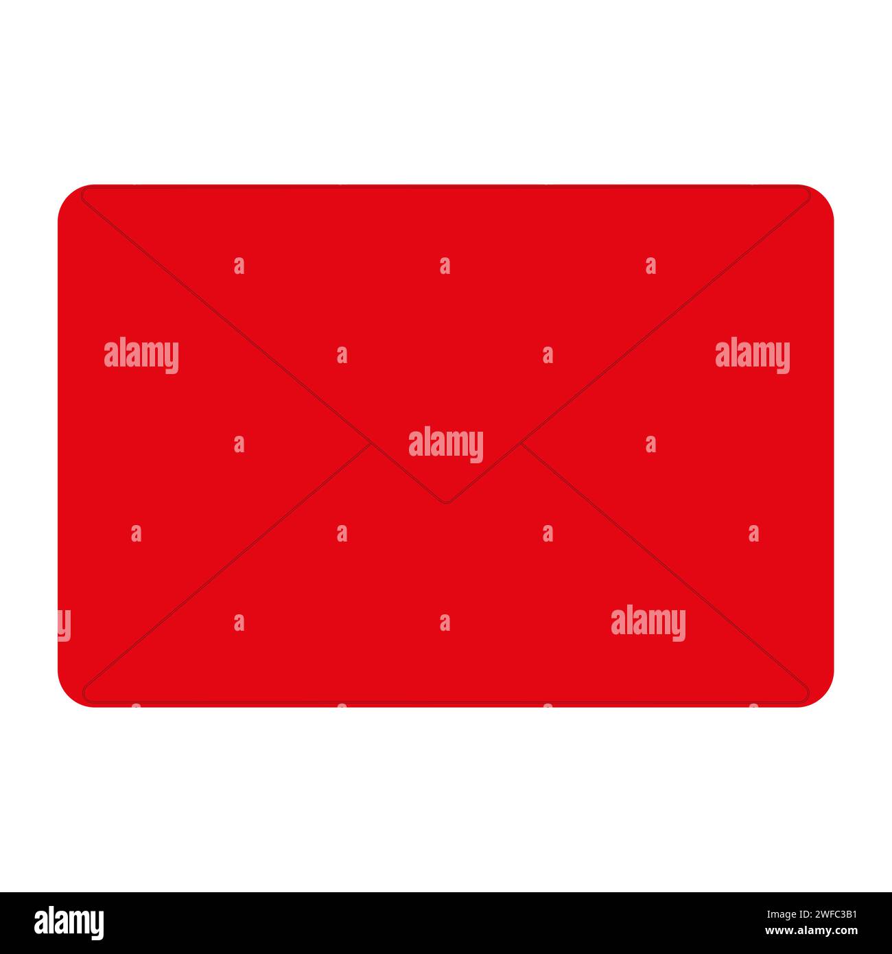 Red envelope icon. Send logo. Letter symbol. Template design ... Red envelope icon. Send logo. Letter symbol. Template design ...