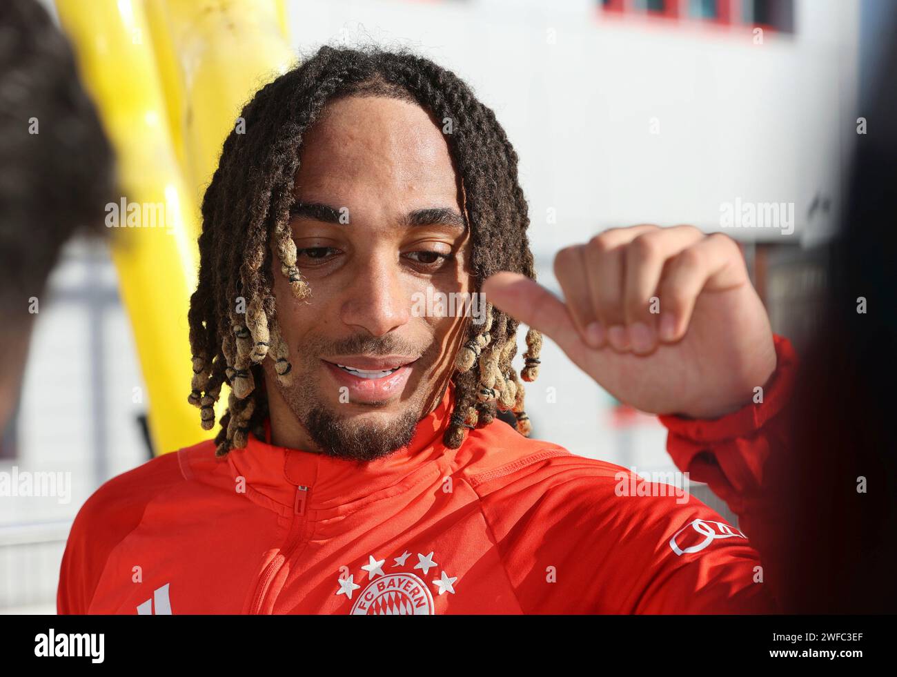 München, Deutschland 30. Januar 2024: Fussball, Herren, Saison 2023/ ...