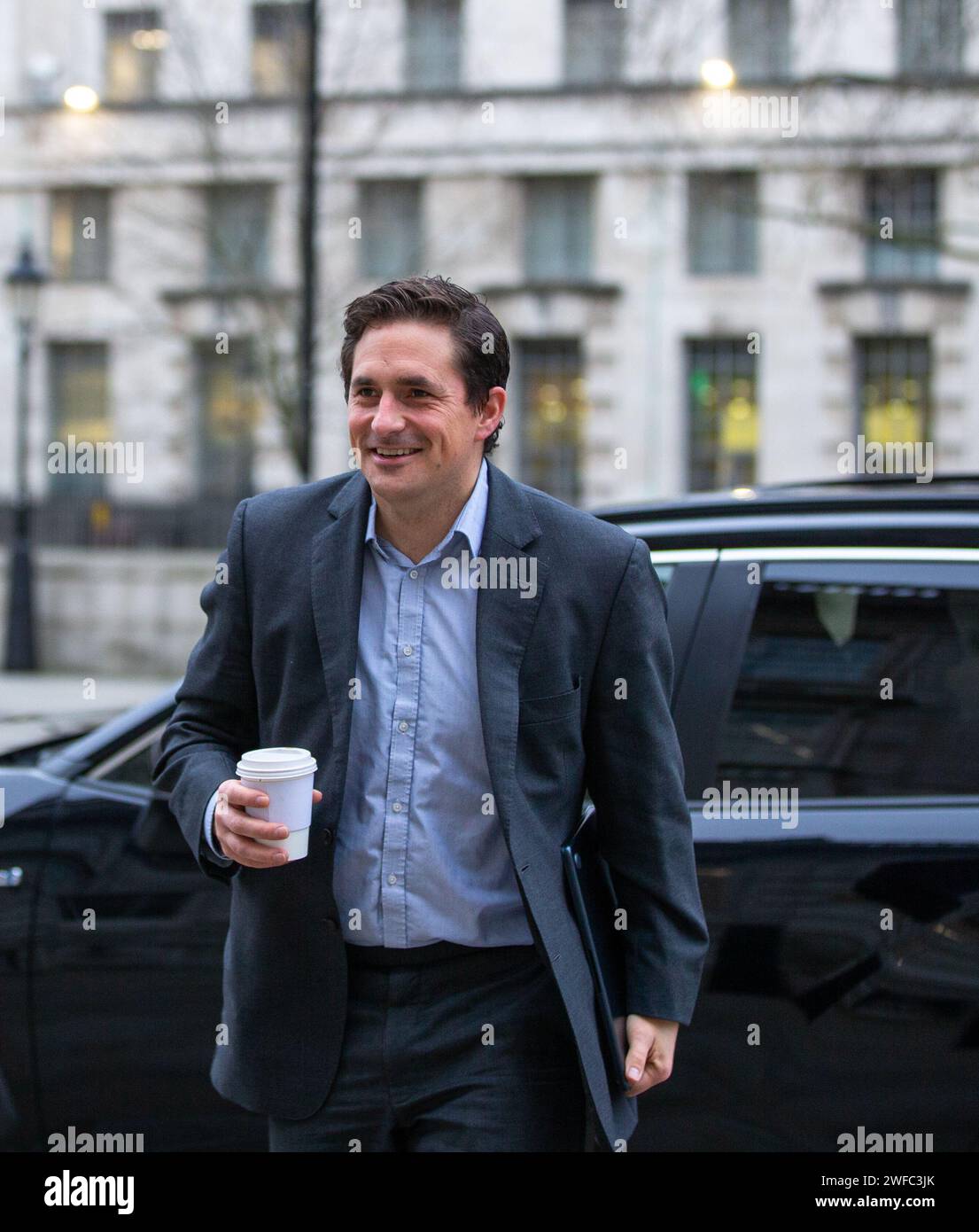 London, UK. 30th Jan, 2024. Johnny Mercer, Minister for Veterans ...