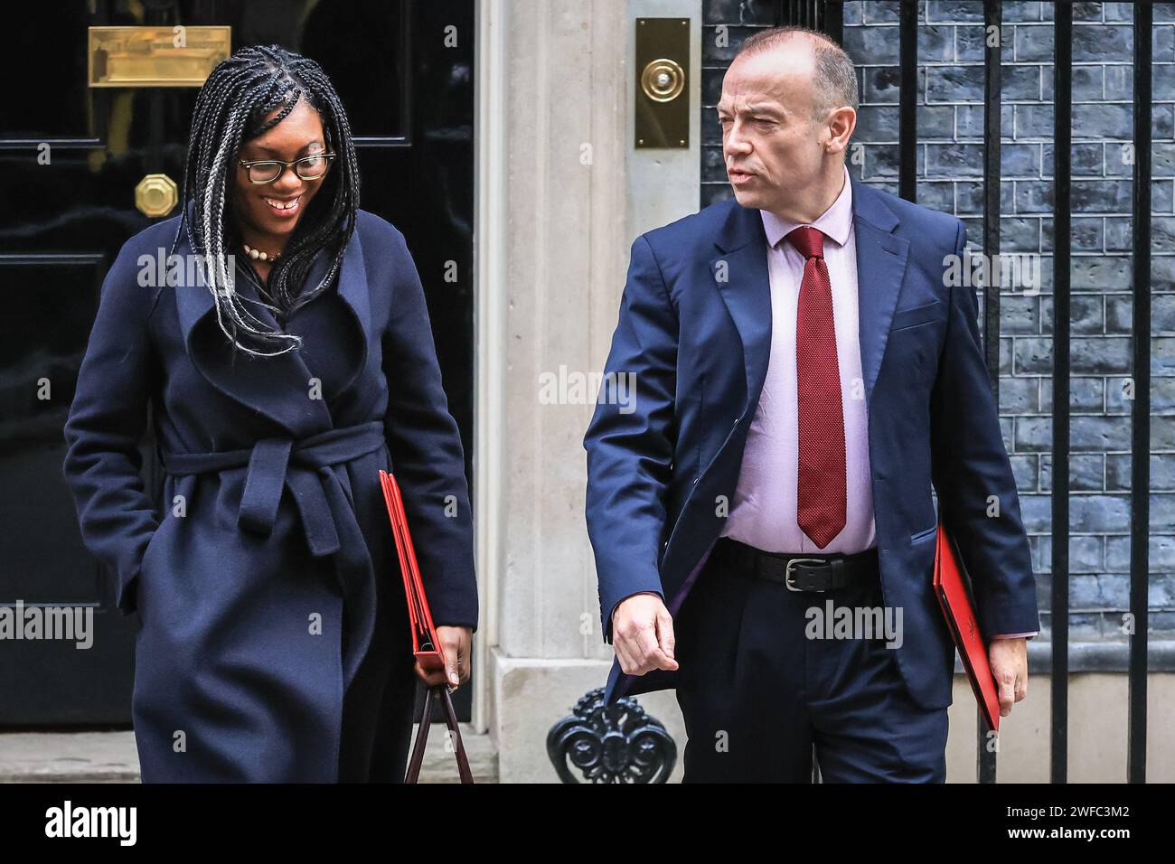 London, UK. 30th Jan, 2024. Chris Heaton-Harris, MP, Secretary of State ...