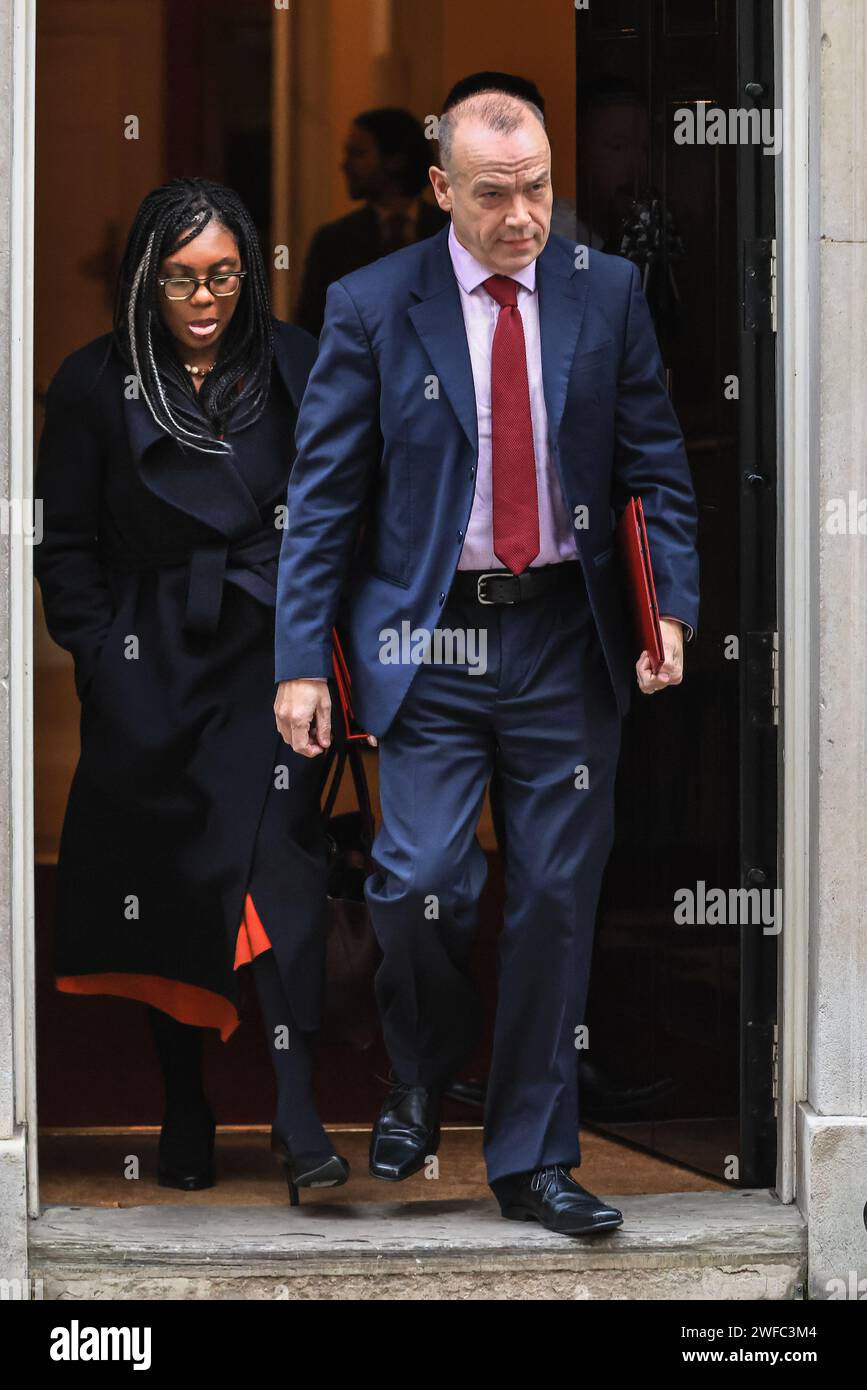 London, UK. 30th Jan, 2024. Chris Heaton-Harris, MP, Secretary of State ...