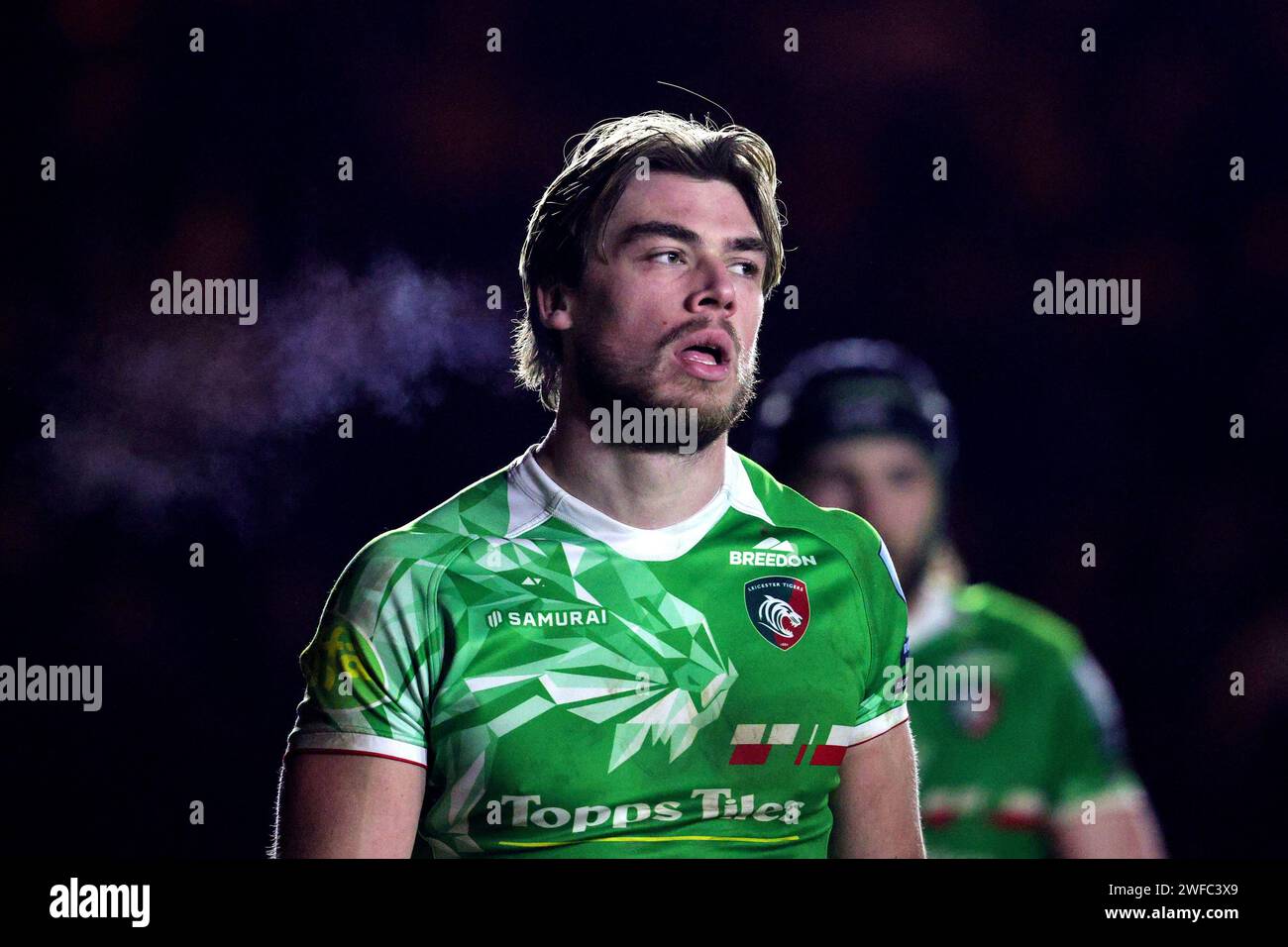Ollie hassell collins leicester rugby hi-res stock photography and ...