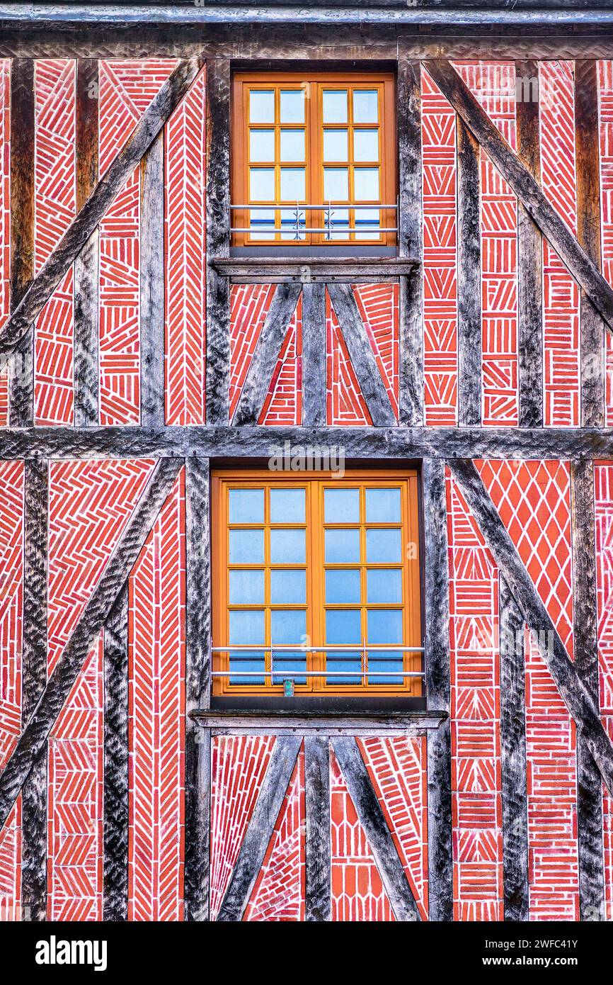 Timber frame brick hi-res stock photography and images - Alamy