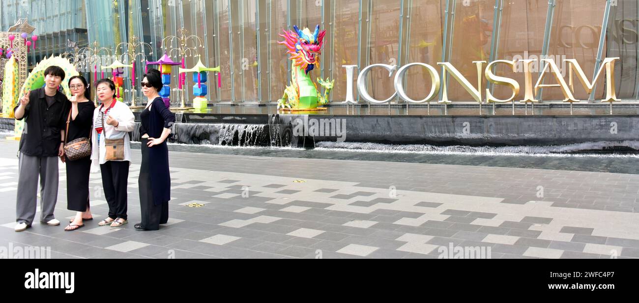 High end shopping mall Iconsiam, Bangkok, Thailand, South East Asia ...