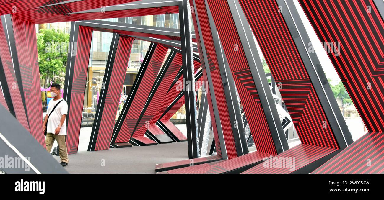 High end shopping mall Iconsiam, Bangkok, Thailand, South East Asia ...