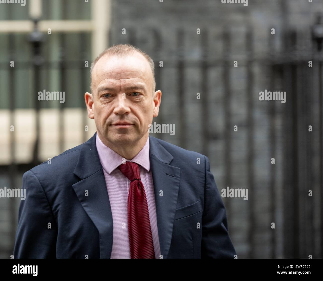 London, UK. 30th Jan, 2024. arrives at a cabinet meeting at 10 Downing ...