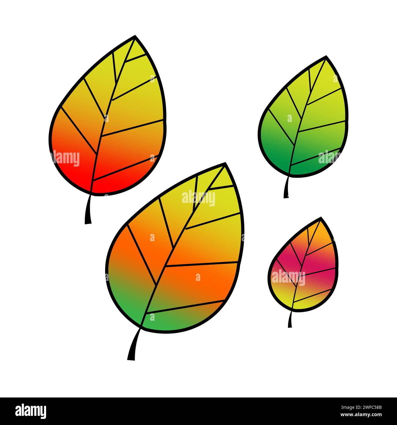 Cartoon icon with leaves. Health care. Vegan life. Plant leaf sign ...