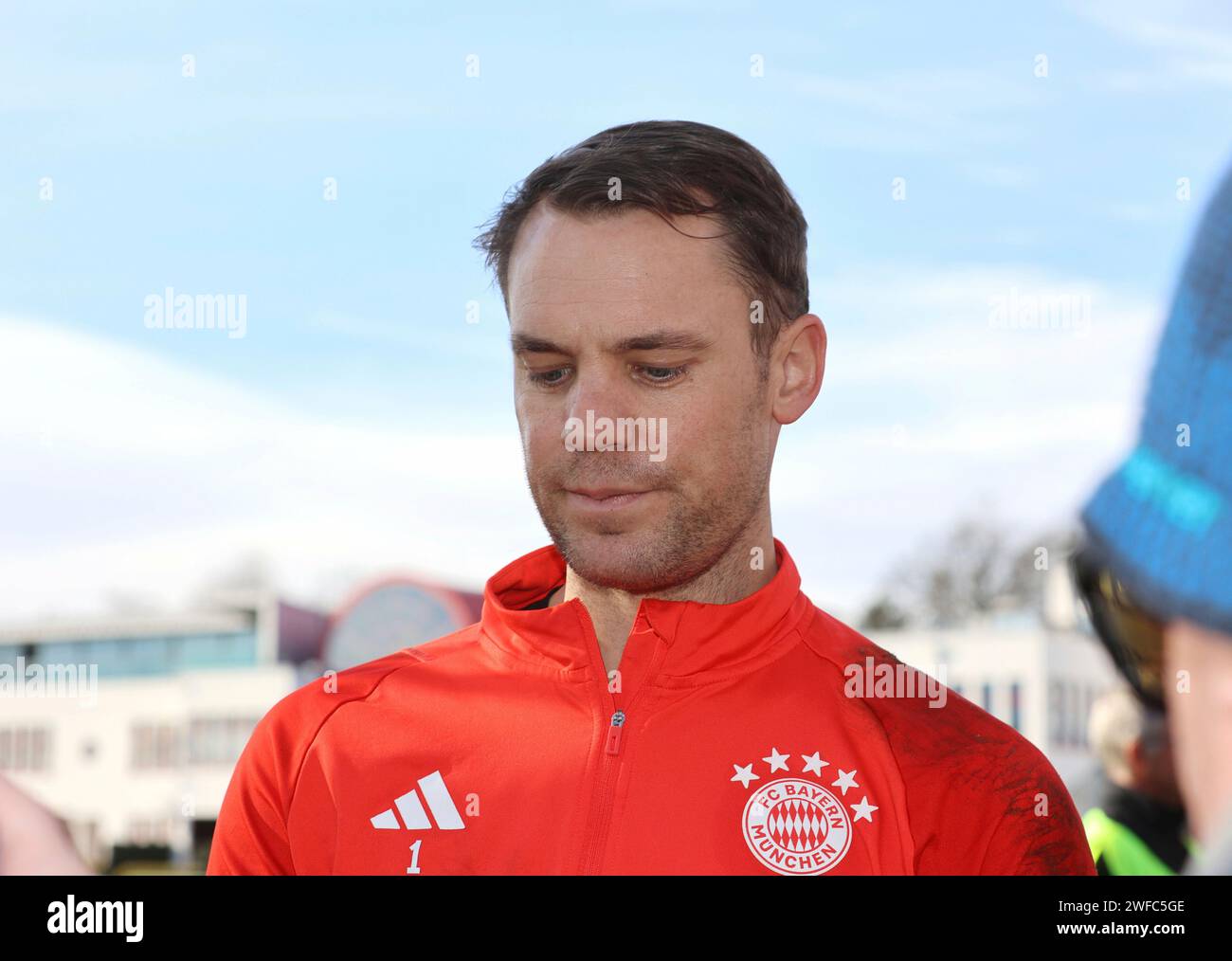 München, Deutschland 30. Januar 2024: Fussball, Herren, Saison 2023/ ...