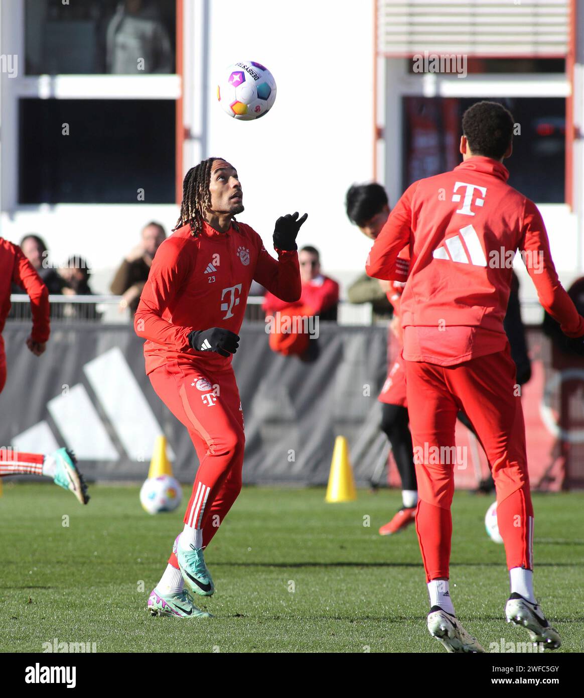 München, Deutschland 30. Januar 2024: Fussball, Herren, Saison 2023/ ...