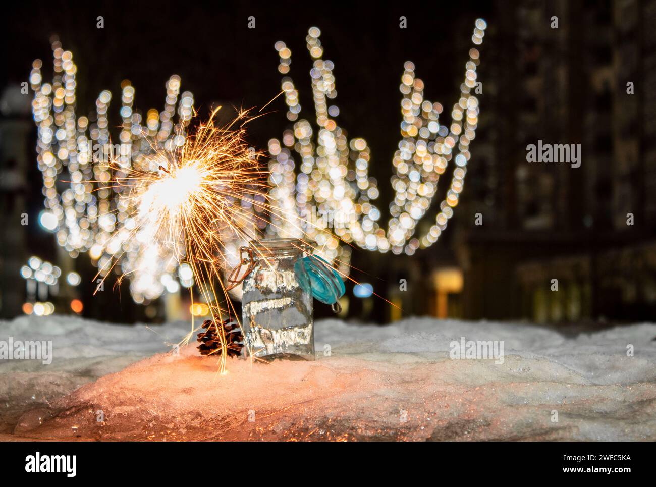 Bengal fireworks hi-res stock photography and images - Alamy
