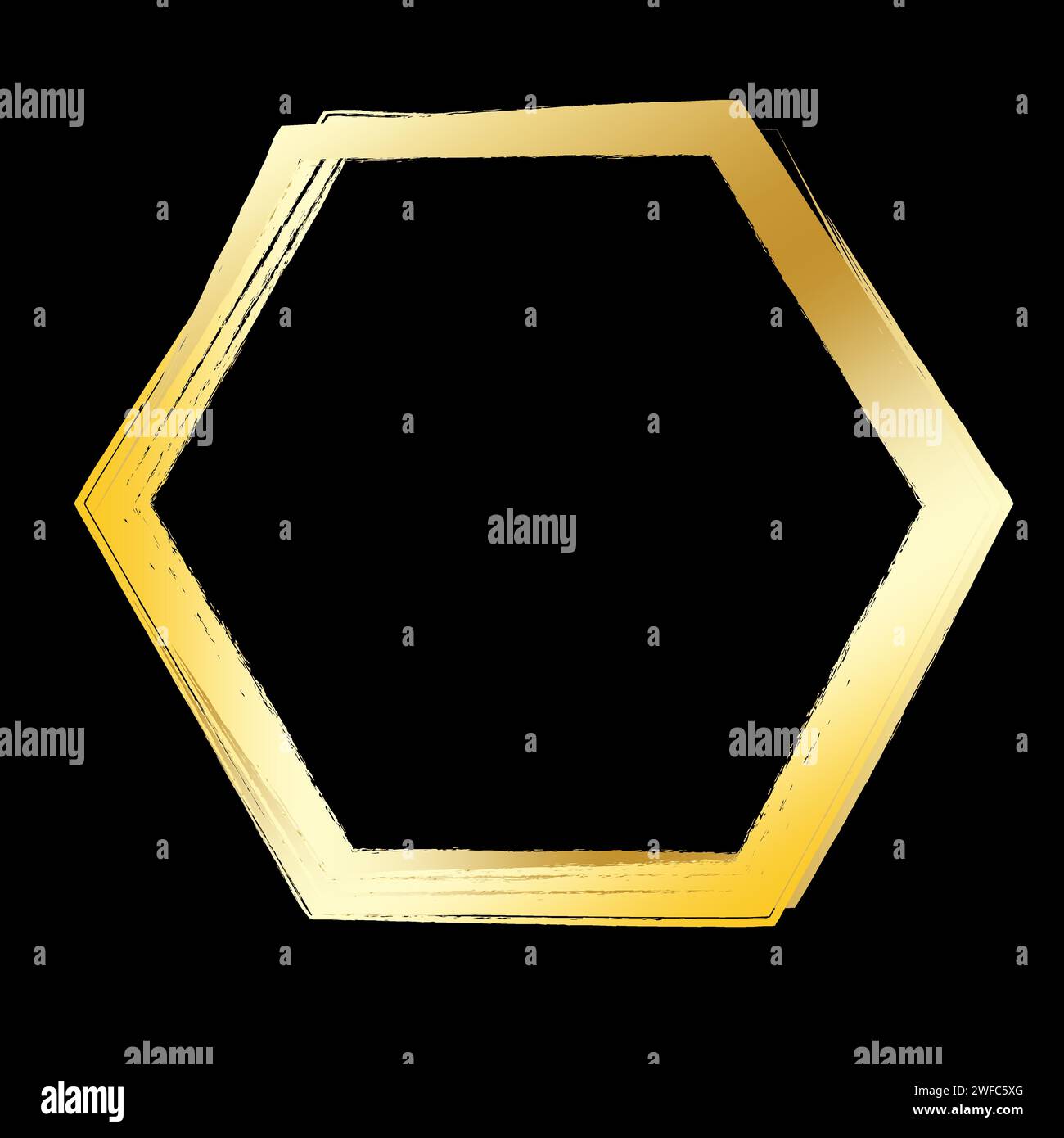 Golden heptagon hi-res stock photography and images - Alamy