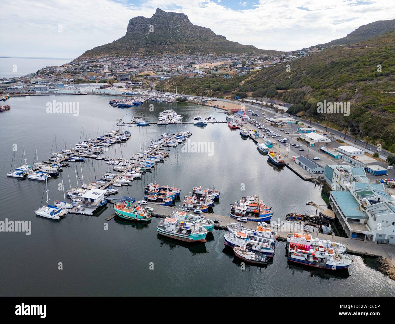 Hout Bay Harbour, Hangberg, Hout Bay, Cape Town, South Africa Stock ...