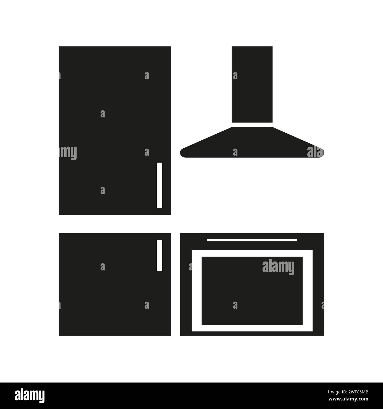 Icon with kitchen icon. Cooking background. Vector illustration. stock ...