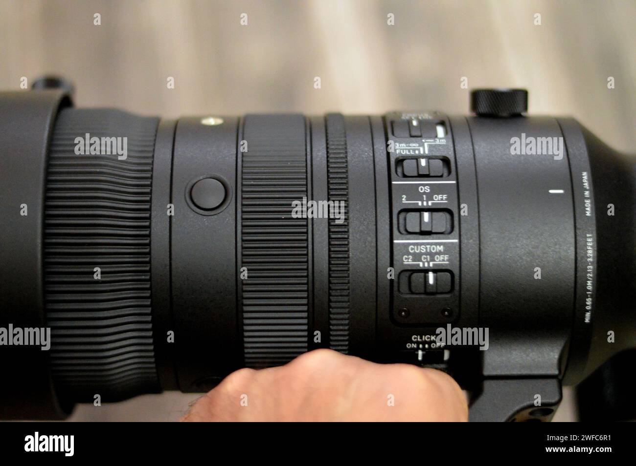 Cairo, Egypt, January 25 2024: The new Sigma 70-200mm f: 2.8 DG DN OS ...