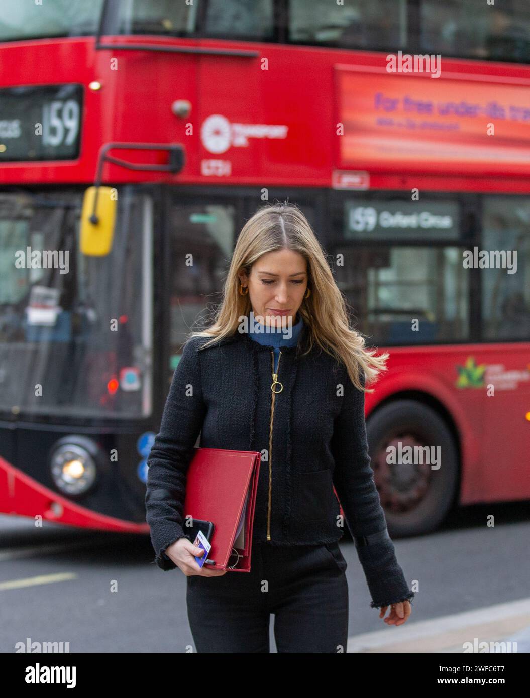London, 30th Jan 2024 Laura Trott, MBE, MP, Chief Secretary to the ...