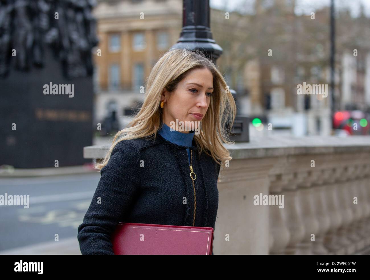 London, 30th Jan 2024 Laura Trott, MBE, MP, Chief Secretary to the ...