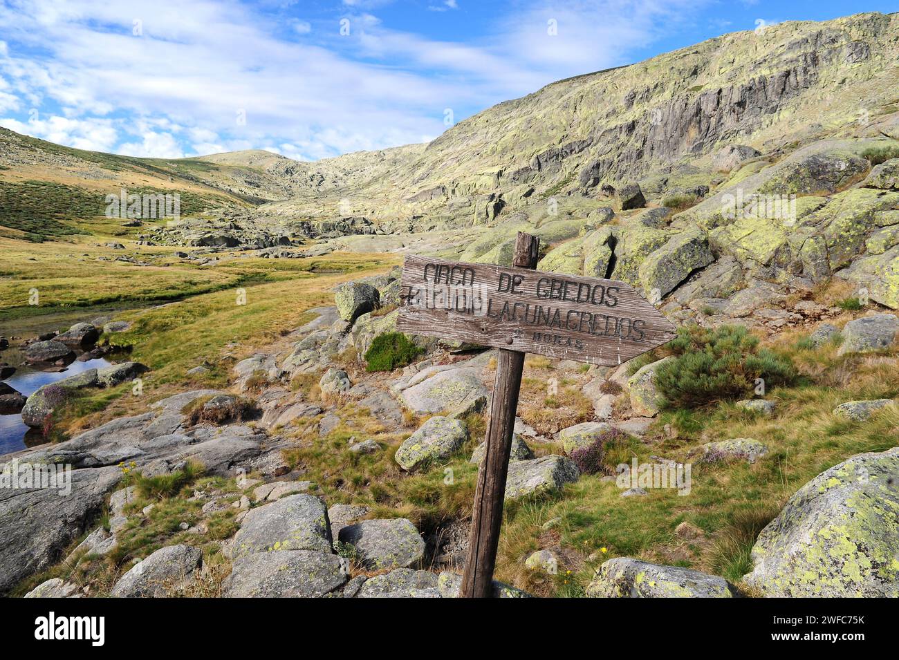 Parque Regional de la Sierra de Gredos, Prado de las Pozas in the ...