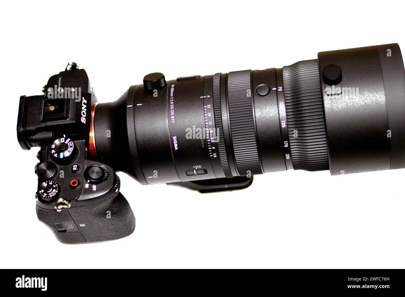 Cairo, Egypt, January 25 2024: Sigma 70-200mm f: 2.8 DG DN OS Sports ...