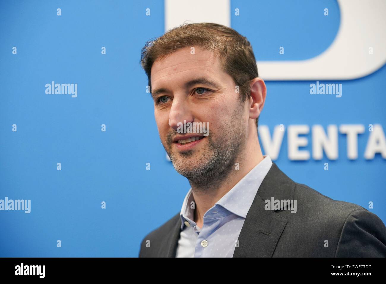 The commercial director of DIGI Spain, Cassio Moreno, speaks during the ...
