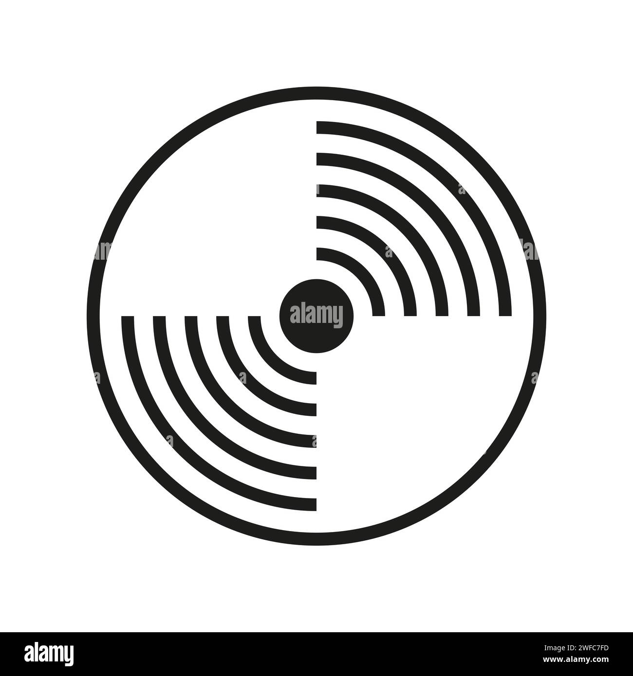 Vinyl record logo vector vectors hi-res stock photography and images ...