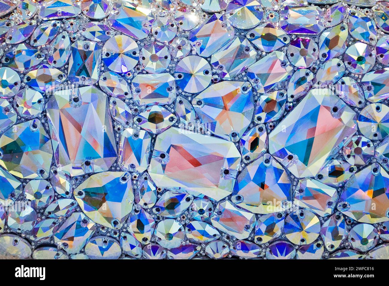 abstract shiny background made of gemstones and glass Stock Photo - Alamy