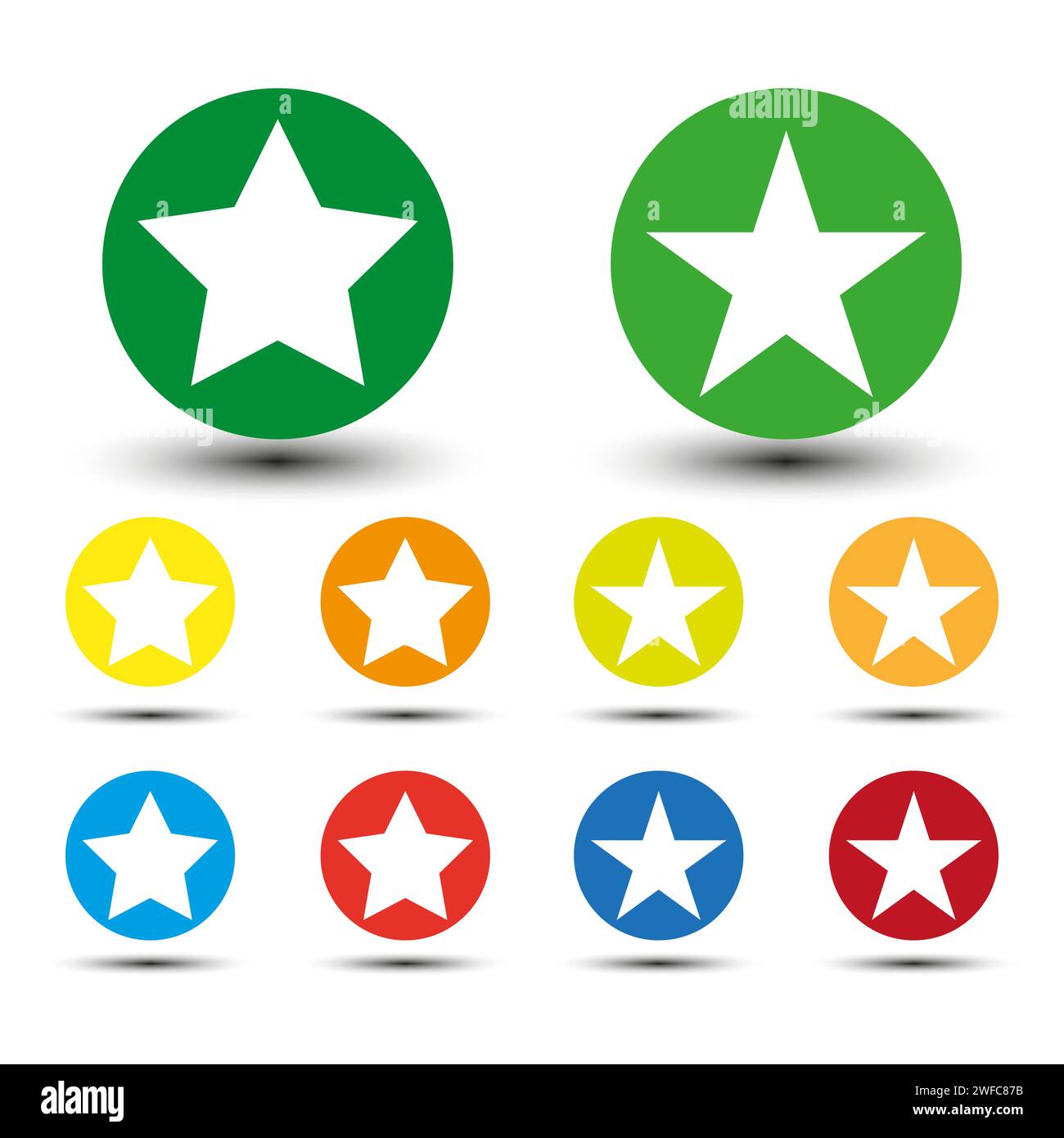 Simple geometric pattern loop circles Stock Vector Images - Alamy