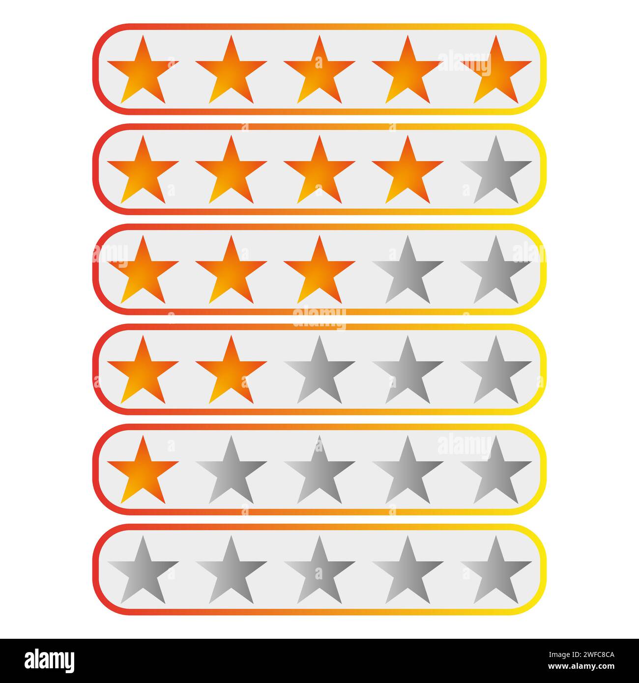 Stars score. Customer review rating. Star icon. Vector illustration ...