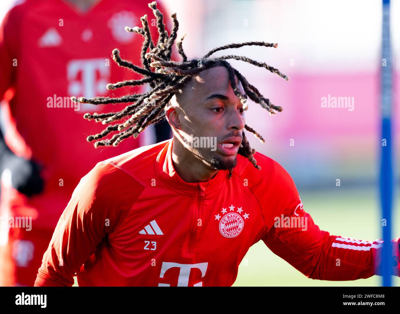 Munich, Germany. 30th Jan, 2024. Soccer: FC Bayern Munich public ...