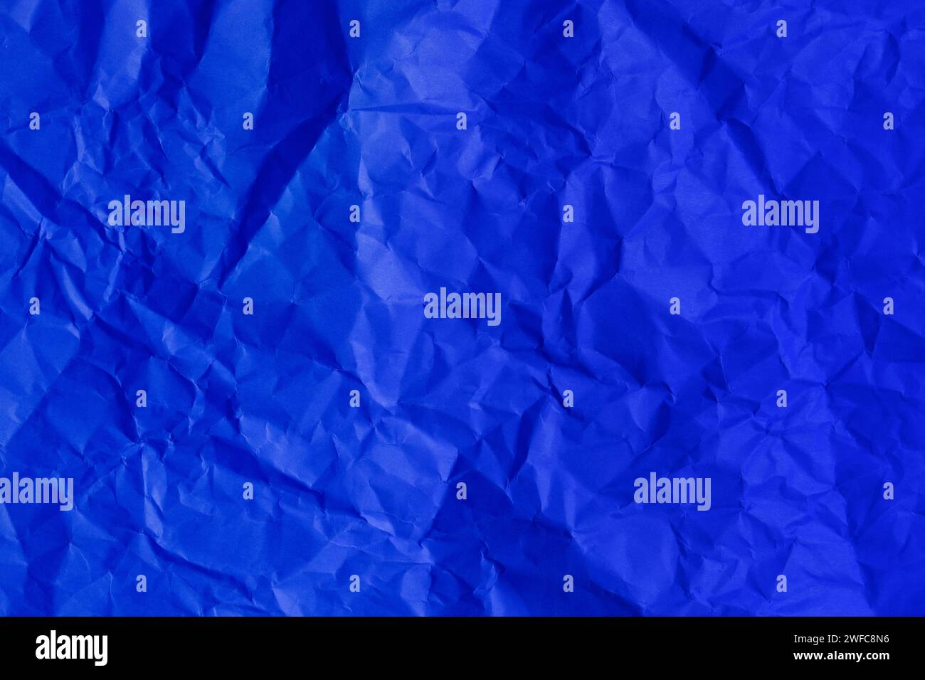 crumpled blue paper background texture close up copy space Stock Photo ...