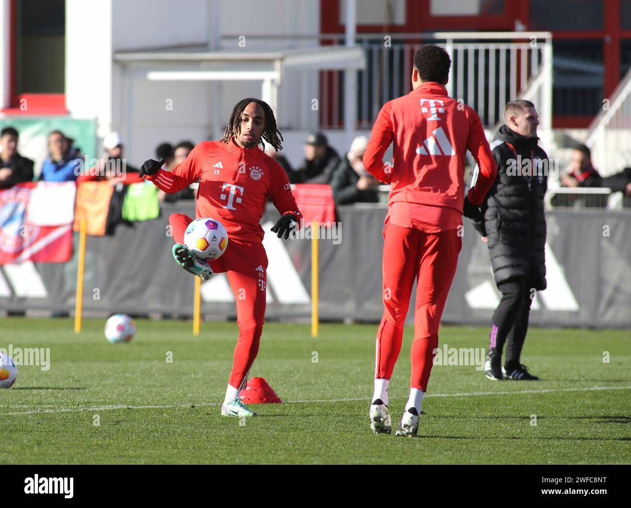 München, Deutschland 30. Januar 2024: Fussball, Herren, Saison 2023/ ...