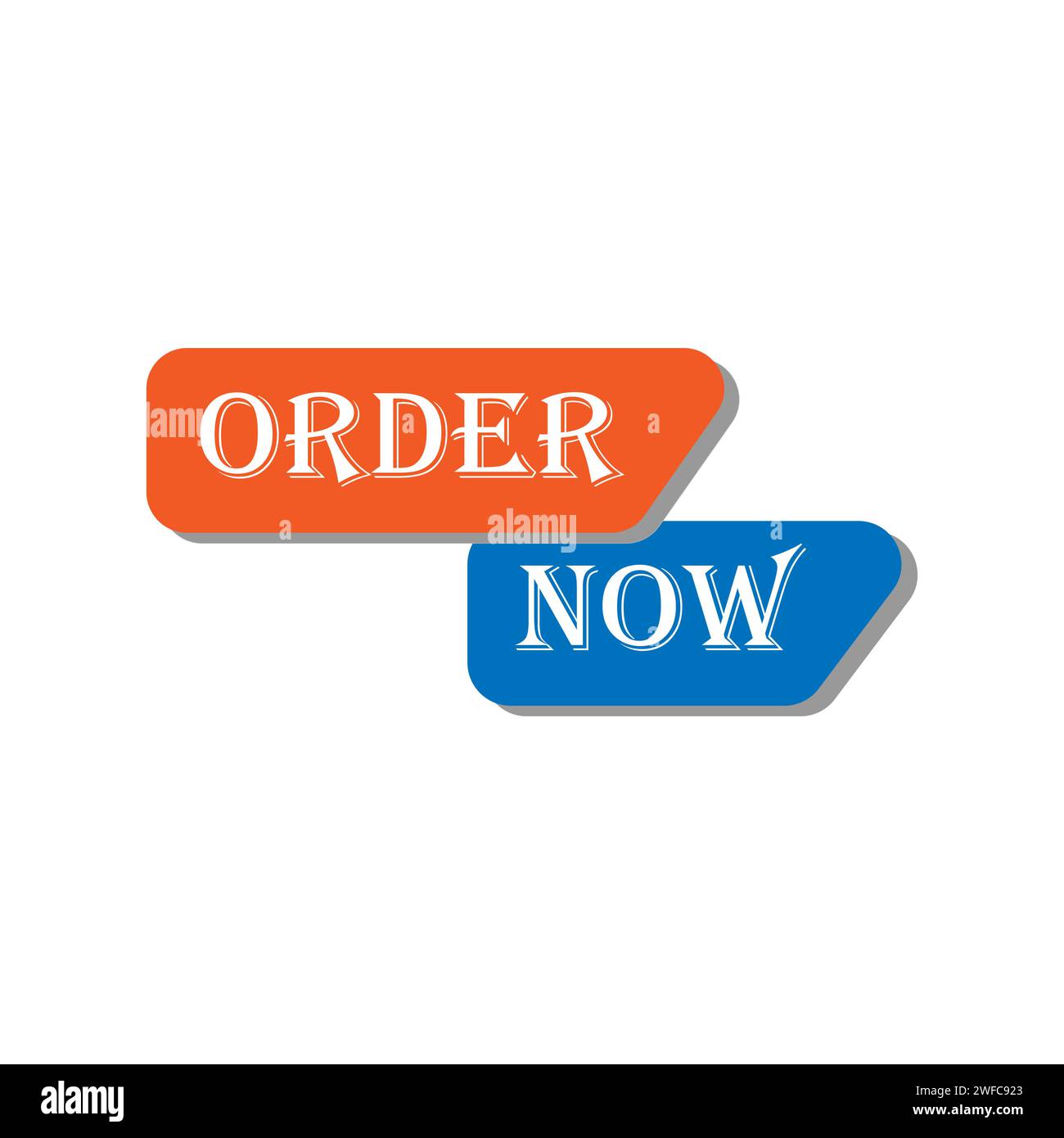 Order now. Website banner. Shop now. Vector illustration. stock image ...
